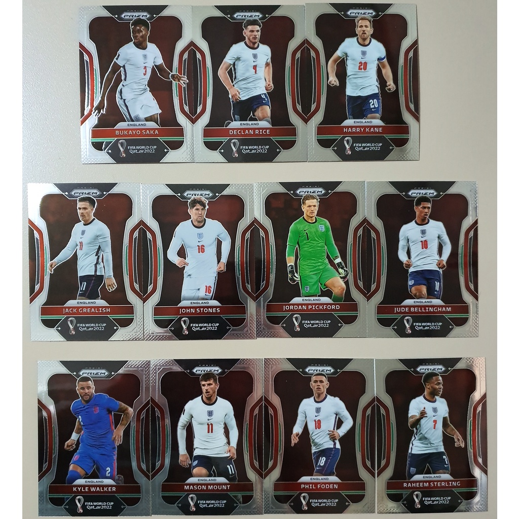 FIFA Football World Cup Qatar 2022 Panini Prizm Base Cards - Team Sets ...
