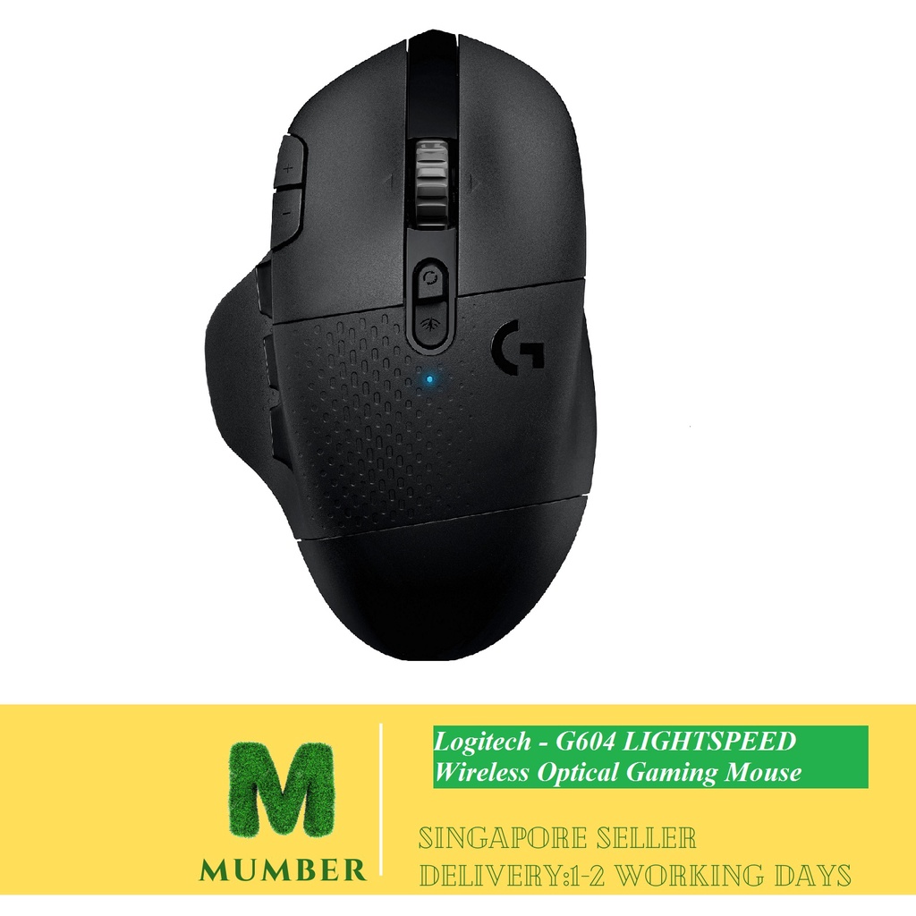Logitech - G604 LIGHTSPEED Wireless Optical Gaming Mouse with 25000 DPI ...