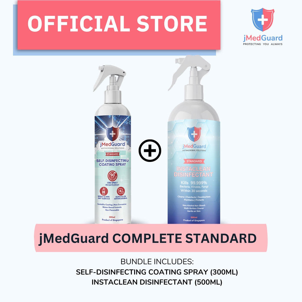[SG SELLER] jMedGuard® COMPLETE STANDARD™ Disinfection Bundle (SELF ...