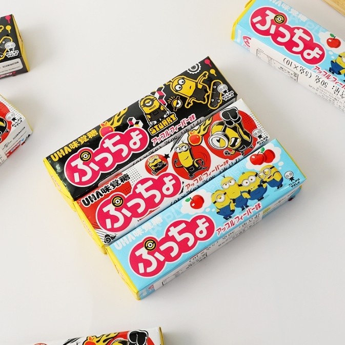 UHA Minions Puccho Chewy Candy Apple | Shopee Singapore