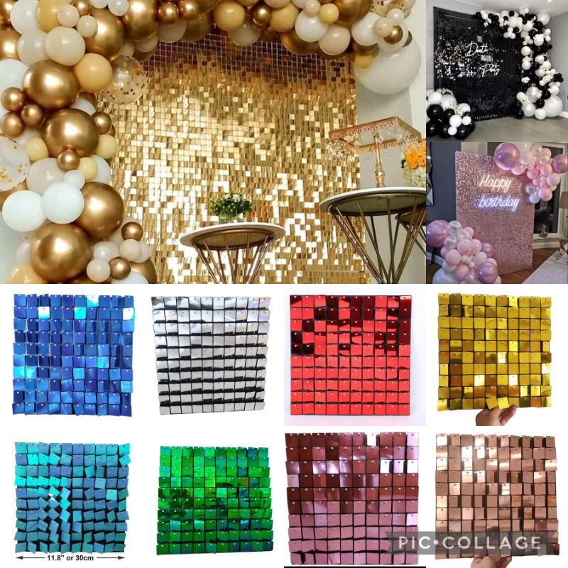 Shimmer Wall Backdrop Shimmering wall backdrop party backdrop event ...