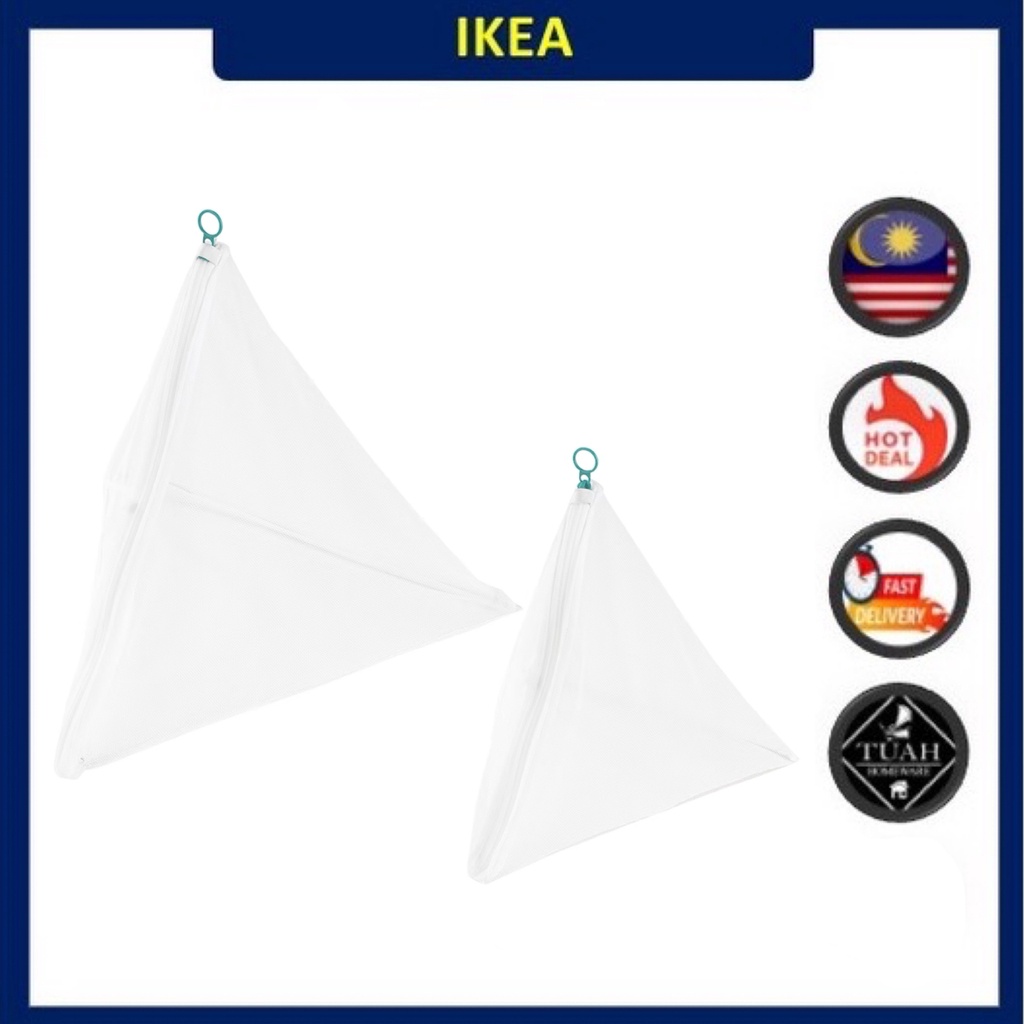 IKEA SLIBB Washing Bag (Set of 2 ) | Shopee Singapore