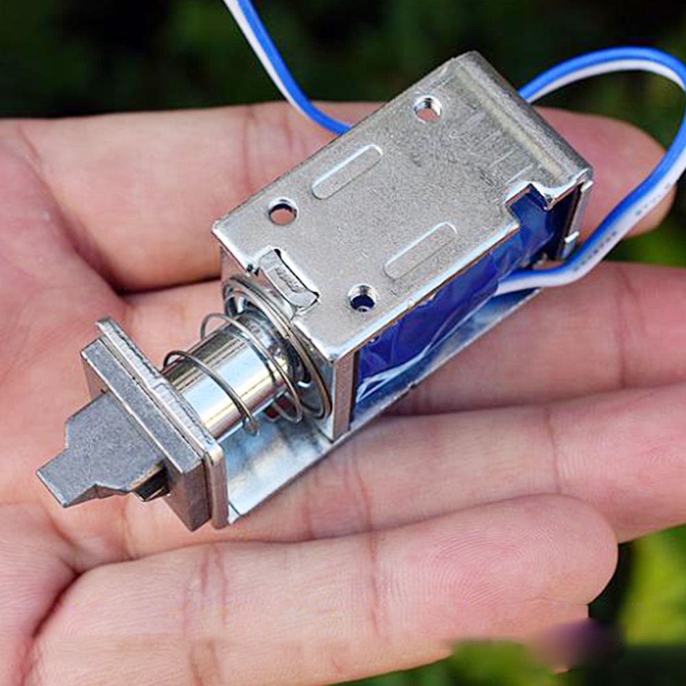 Micro Electronic Solenoid Lock DC 6V-7.4V Electronic Door Lock Suction ...