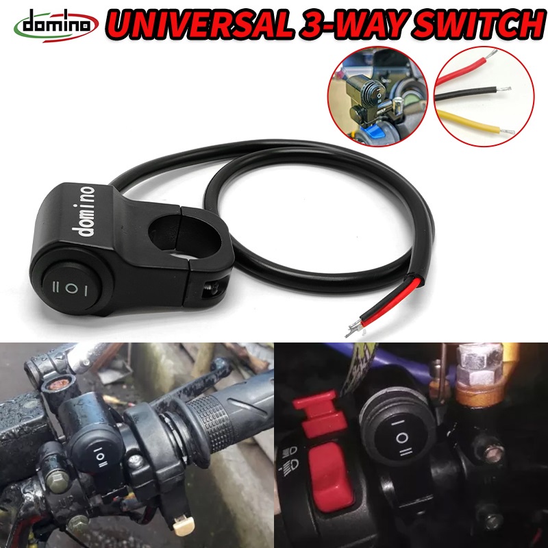 Domino Driving Light Switch 3 Way ON OFF ON Switch With Clamp ...