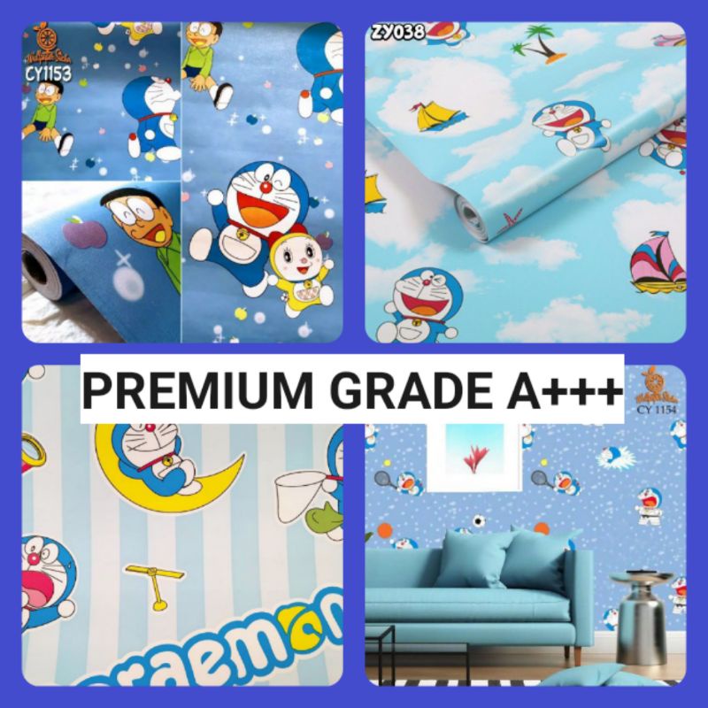 Doraemon Wallpaper Children's Room Wallpaper Doraemon Character ...