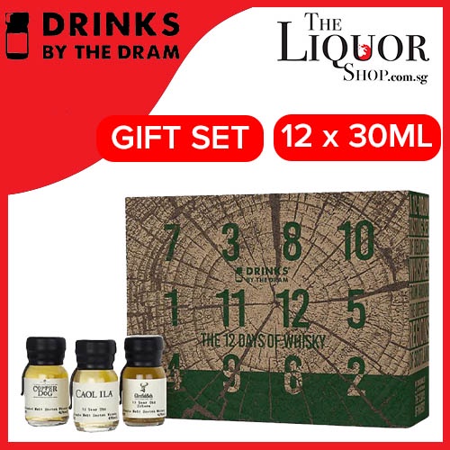 Drinks By The Dram 2022 - 12 Days Of Whisky (12 x 30ml - Gift Pack ...