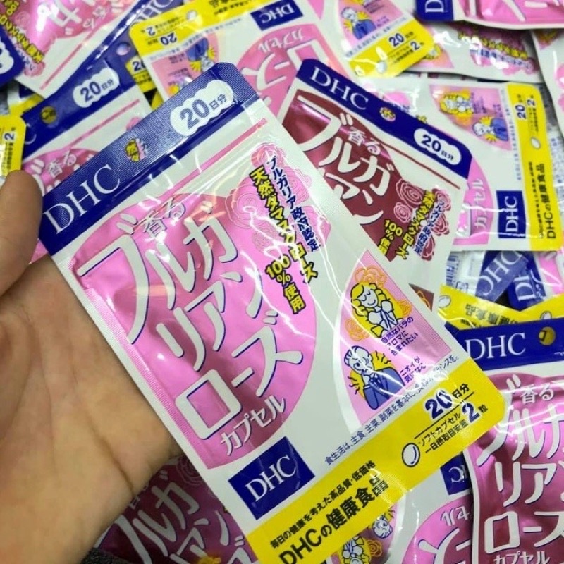Dhc Rose Capsule 30 Days Body Fragrance 60 Bulgarian Rose Capsule 30 ...