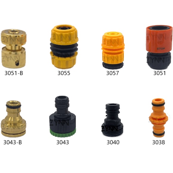 [SG STOCK] PVC TAP ADAPTOR Plastic /Brass Quick Nipple Faucet Water ...