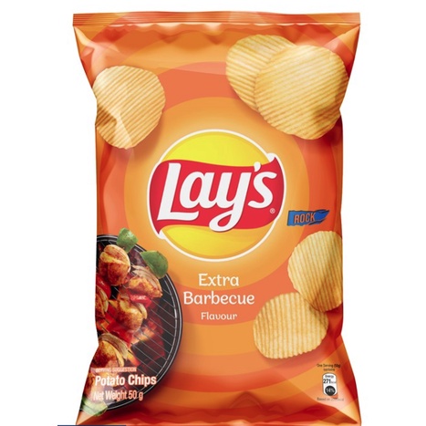 Lay's Potato Chips, Extra Barbecue Flavor x 6 | Shopee Singapore