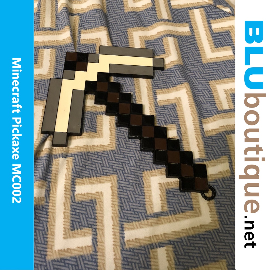 Minecraft Gold Pickaxe Solid Steel Collectable #Limited pieces | Shopee ...