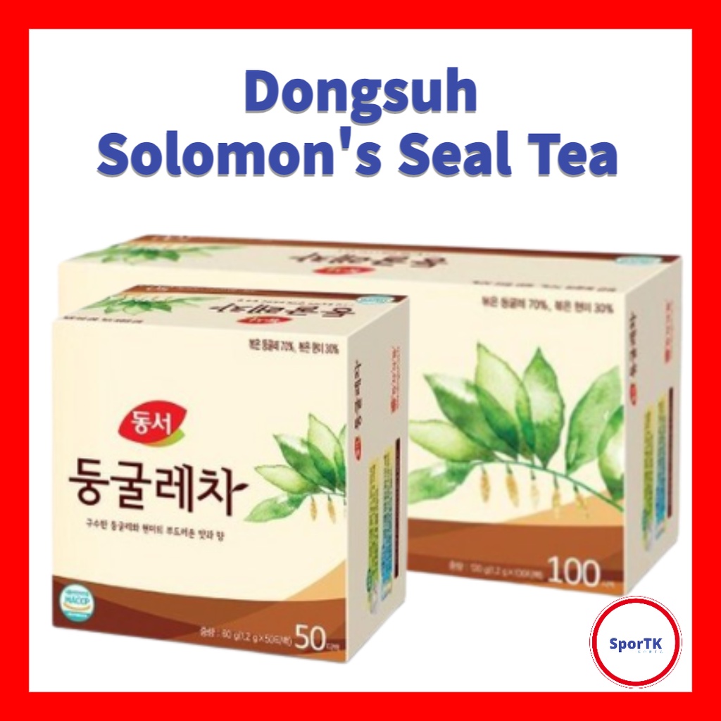 DONGSUH Solomon's Seal Tea Korean Healthy Tea 1.2g x 50,100 Teabags ...