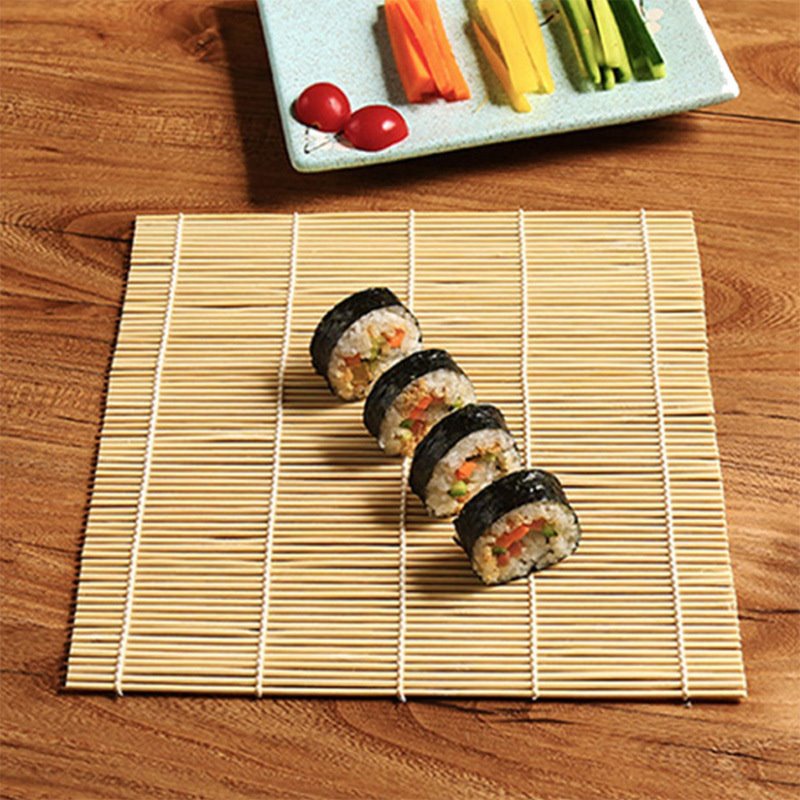 Sushi Roller Portable Maker Bamboo Mats Anti-Moisture Rice Roll Making ...