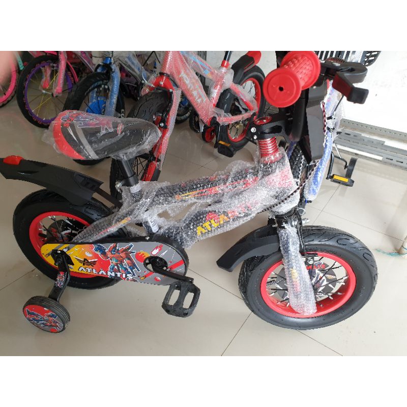 Children's Bike 12 inch BMX Bike ATLANTIS TRANSFORMER (JUMBO 3.0 TIRES ...
