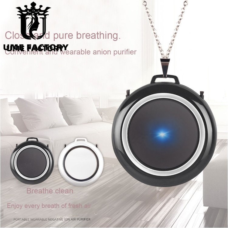 Necklace Pm2.5 Ionizer Air Purifier anion air purifier negative ion ...