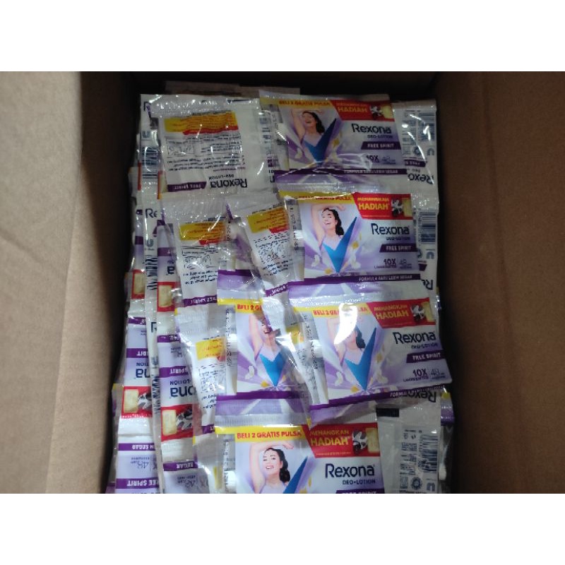 Rexona sachet Men (Ice Cool)/Women (Free Spirit) Female/Cowo sachet ...