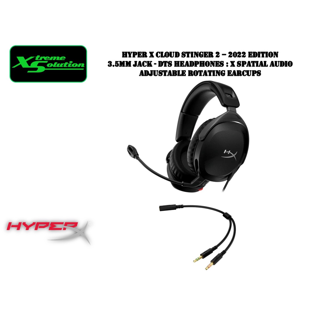 HyperX Cloud Stinger 2 2022 Edition - Wired Gaming Headphones | X ...