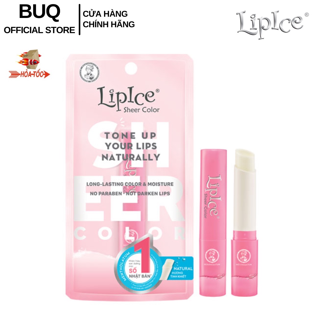 Lipice Sheer Color natural lip Color correcting balm 2.4g | Shopee ...