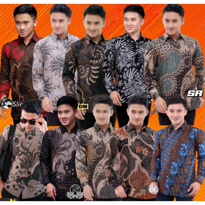 KEMEJA Order Jumbo batik Shirt, The Latest batik Shirt, Men's batik ...