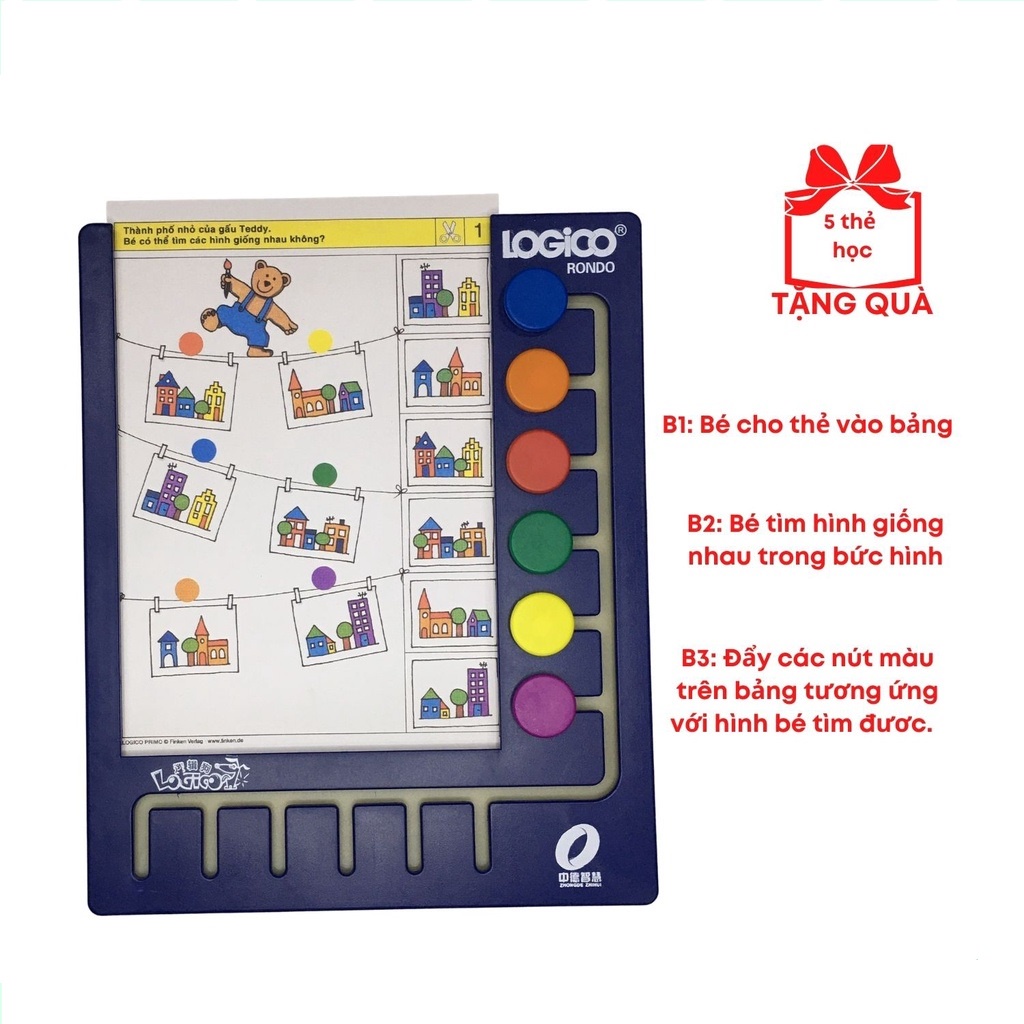 Logico PRIMO board set of comprehensive intellectual development toys ...