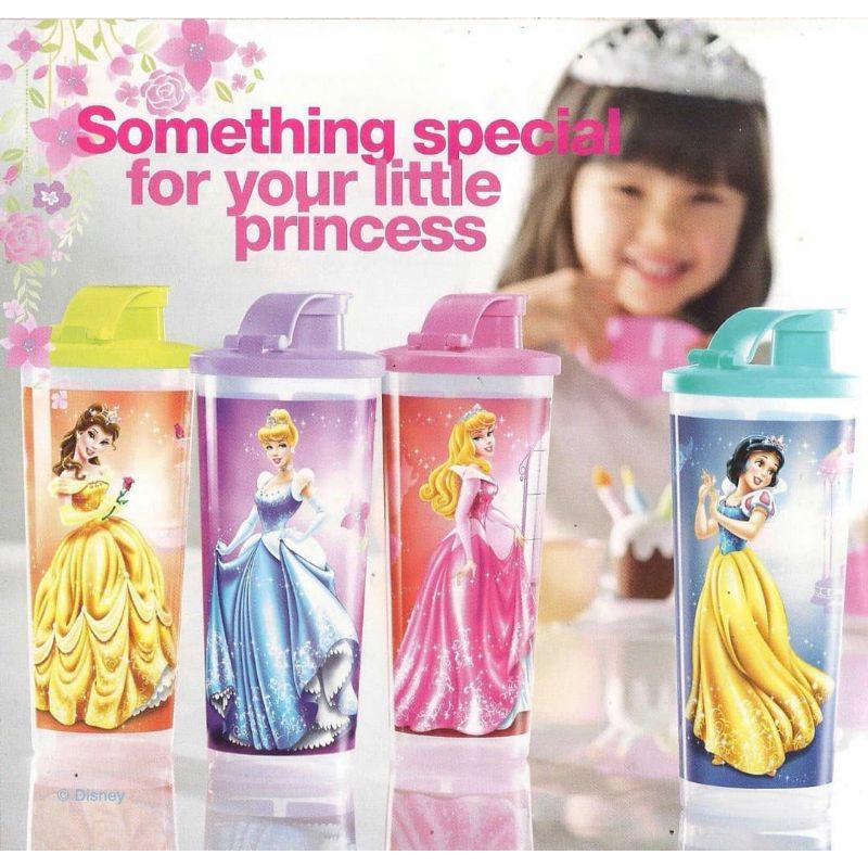 Tupperware Disney Princess Tumbler 470ml - 1pc Choose | Shopee Singapore