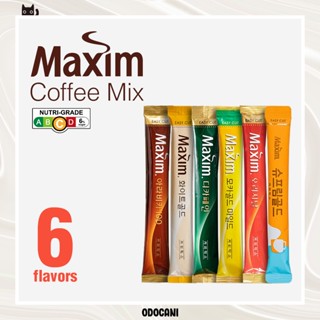 [10 Sticks] Maxim Coffee & KANU Coffee Korean Instant Coffee Mix ...