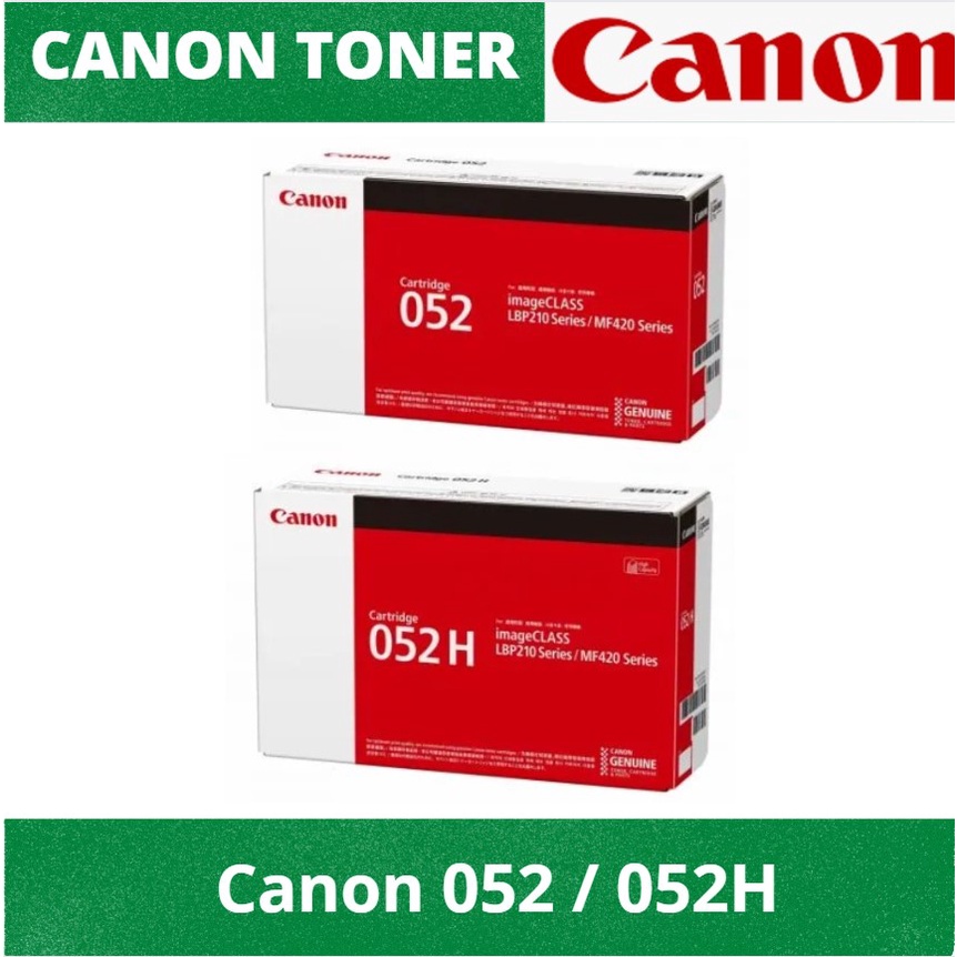 Canon 052 052H Original Laser Toner Cartridge for imageClass LBP214dw ...