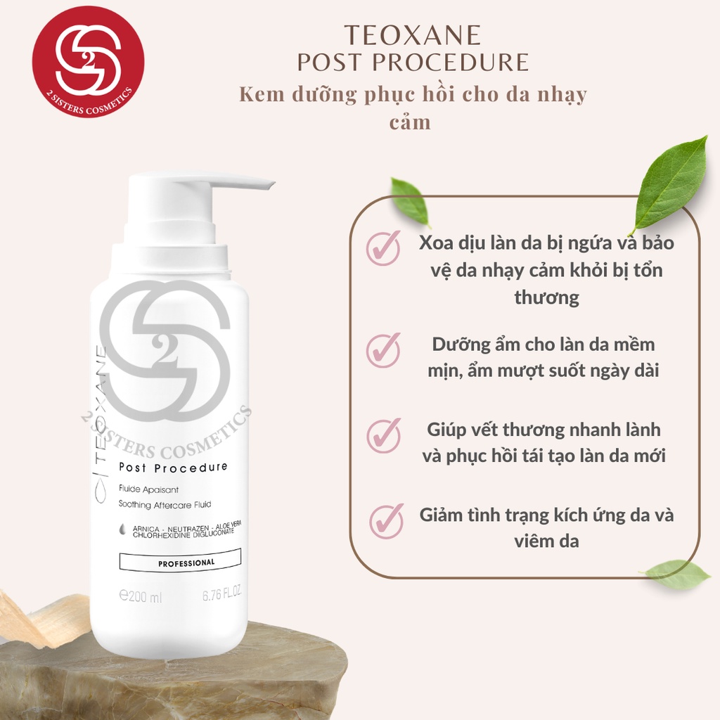 Teoxane post procedure full Cream 200ml Best Deep Damaged Skin Recovery (Genuine Product ...