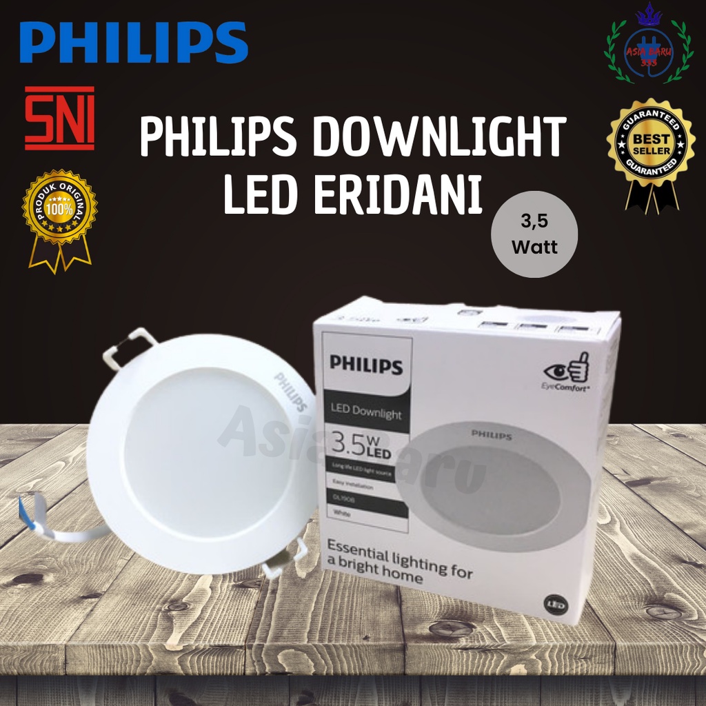 PHILIPS Eridani LED Downlight 3,5w 7w 10w 14w 22w | Shopee Singapore
