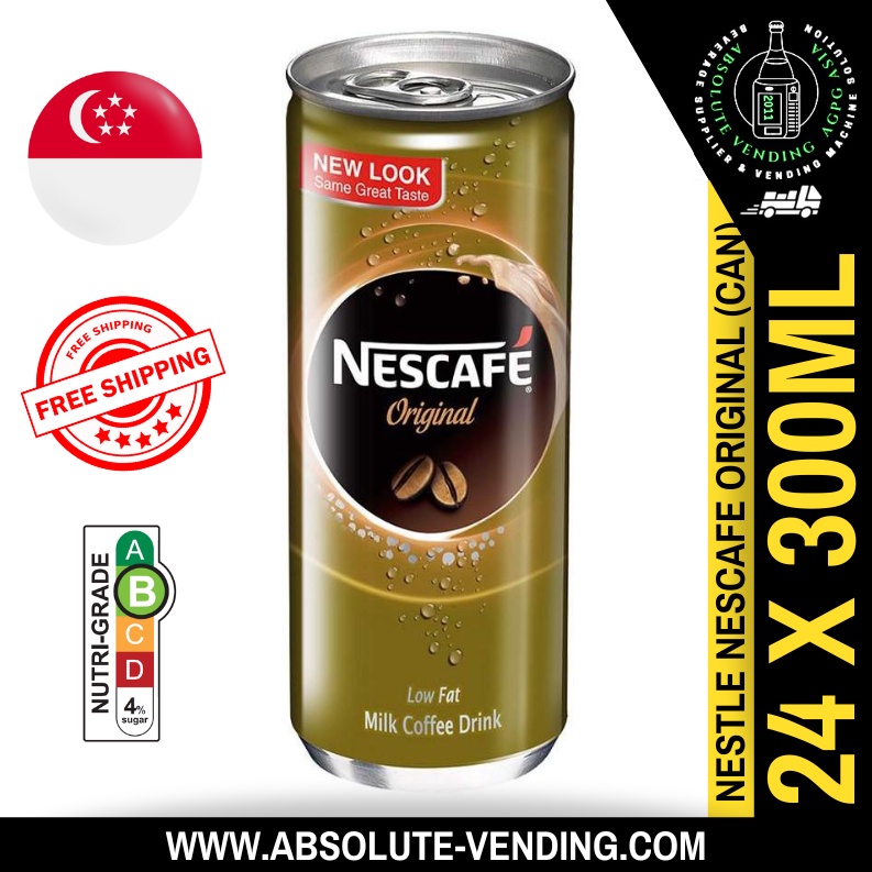 NESTLE Nescafe Original 240ML X 24 (CAN) | Shopee Singapore