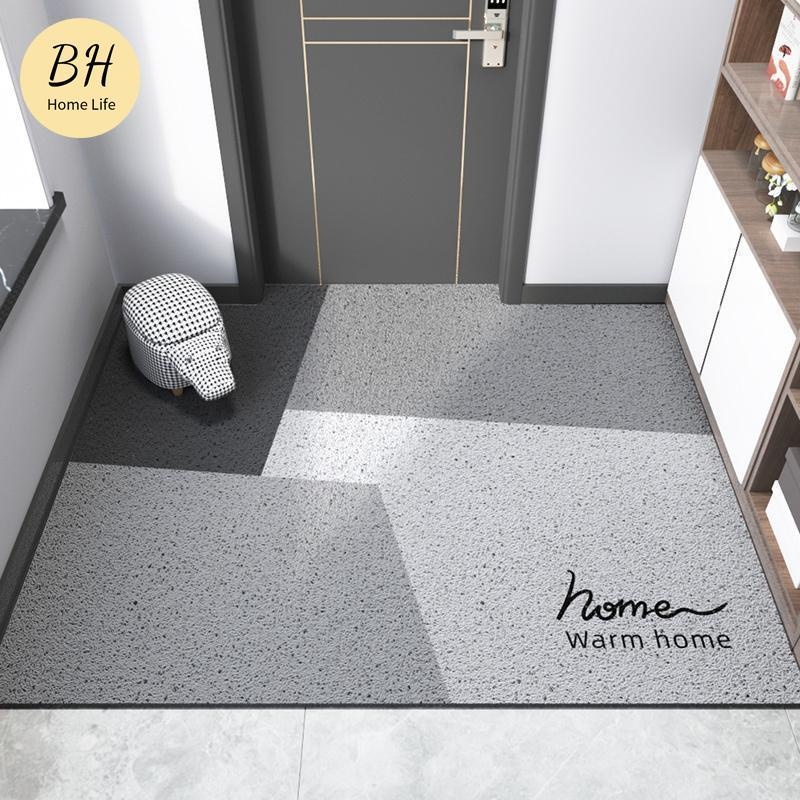 [BH]Grey Ins Modern Entrance Pvc Door Mat Coil Floor Mat Anti Slip Hdb ...