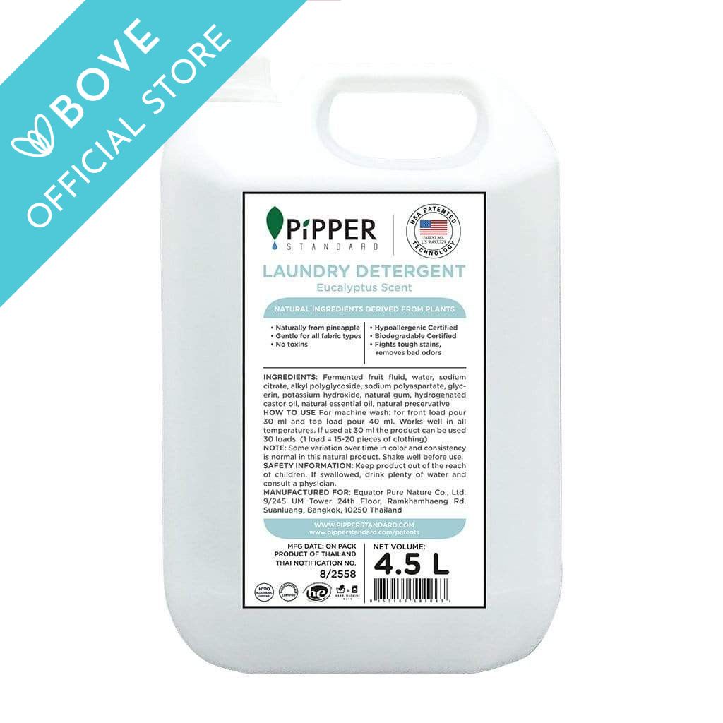 Pipper Standard Laundry Detergent Eucalyptus 4.5L Hypoallergenic | Pet ...