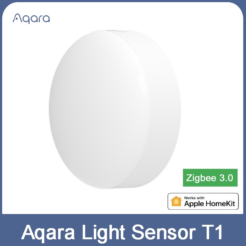 Aqara Light Sensor T1 Brightness Sensor Zigbee 3.0 Automation Smart home Light Detector APP ...