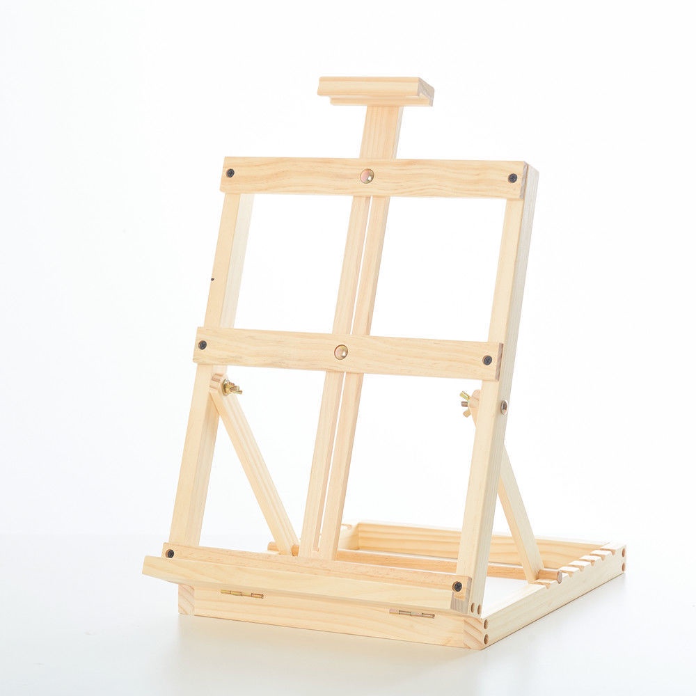Beech Desktop Desktop Easel Drawing Board 8 Open 4K Folding Table Oil ...