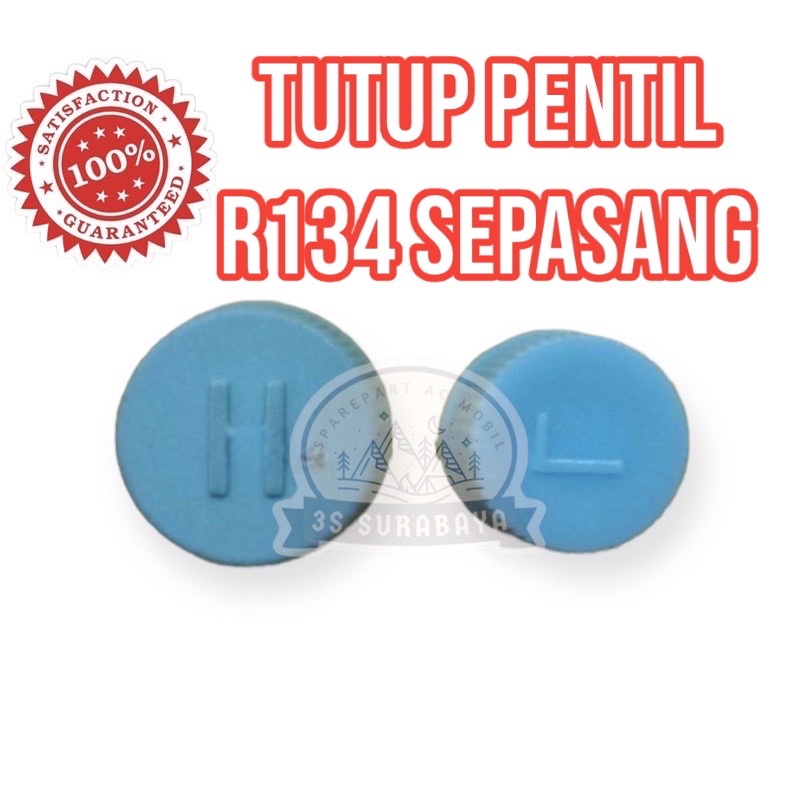 Pair of Car Ac Freon Valve Caps R134a R134A | Shopee Singapore
