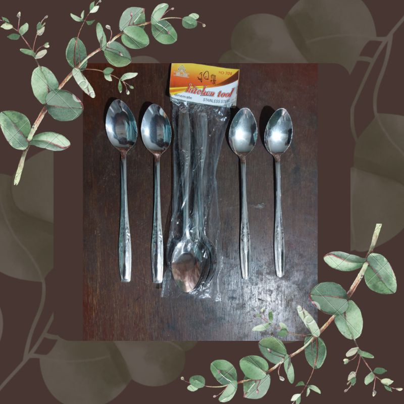 Stainless Steel Kitchen Tool Tea Spoon / Tea Spoon (12 pcs) | Shopee ...