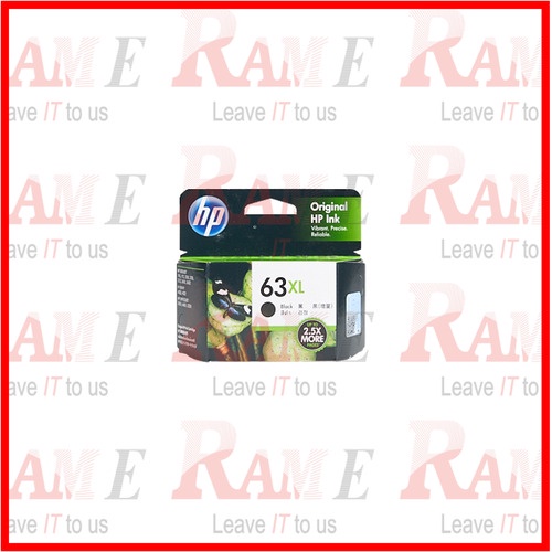 [ORIGINAL] HP 63 / 63XL Black Tri-color Ink Cartridge | Shopee Singapore