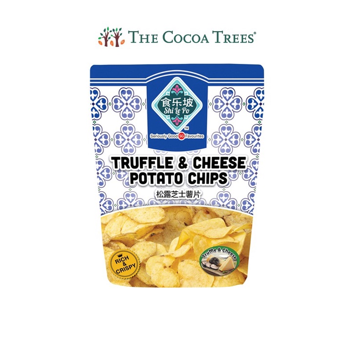 Shi Le Po Truffle & Cheese Potato Chips 80g | Shopee Singapore