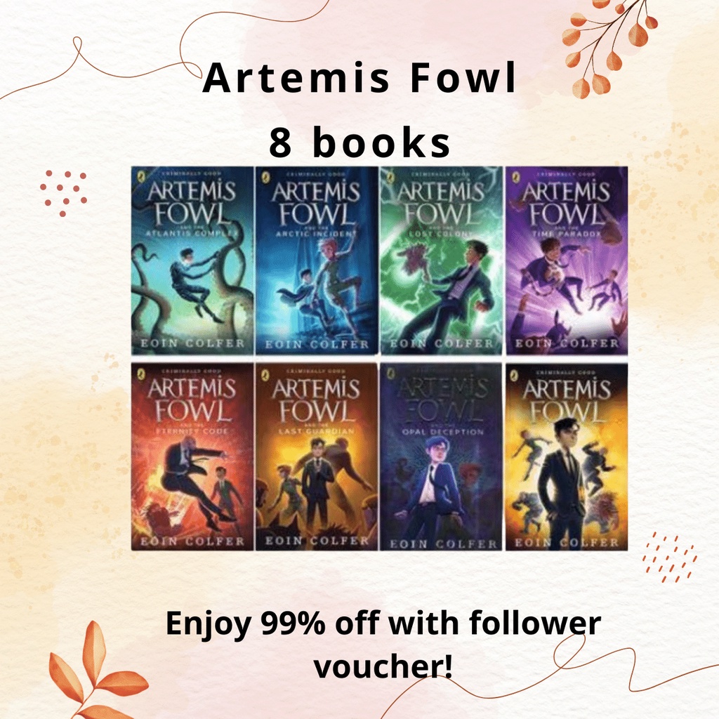 Artemis Fowl Books Set by Eoin Colfer (8 books) | Shopee Singapore