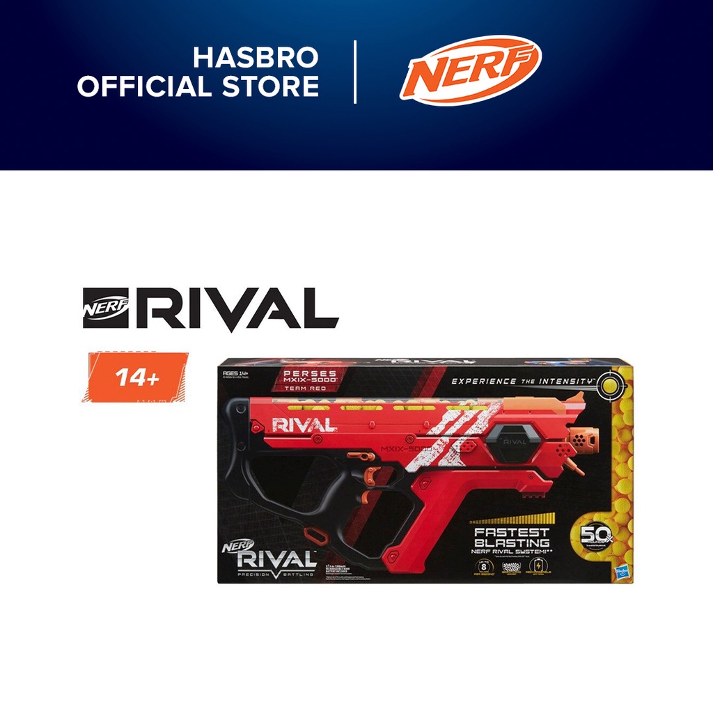 Perses MXIX-5000 Nerf Rival Motorized Blaster (red) -- Fastest Blasting ...