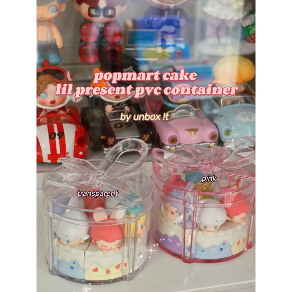 SG INSTOCK MINI POPMART CAKE PRESENT PVC DISPLAY | Shopee Singapore