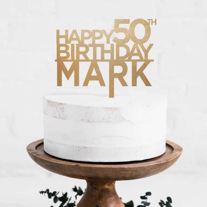 Topper Custom Cake Topper Acrylic Cake Topper Custom Acrylic Writing ...