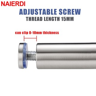 NAIERDI 10 Pieces Sign Standoff Screws 12mm Advertising Screws ...