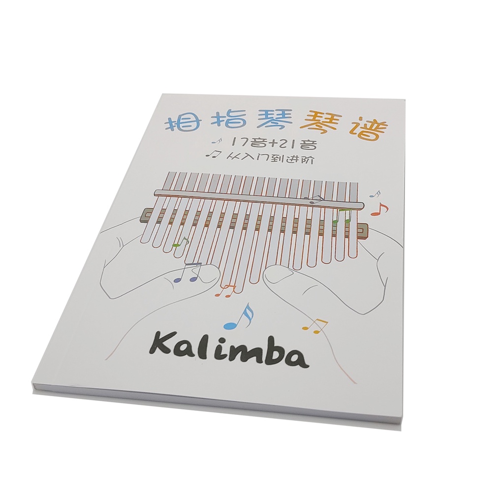 60/70/95 Songs Kalimba Sheet Music Palm size Thumb Piano Text Numbered ...