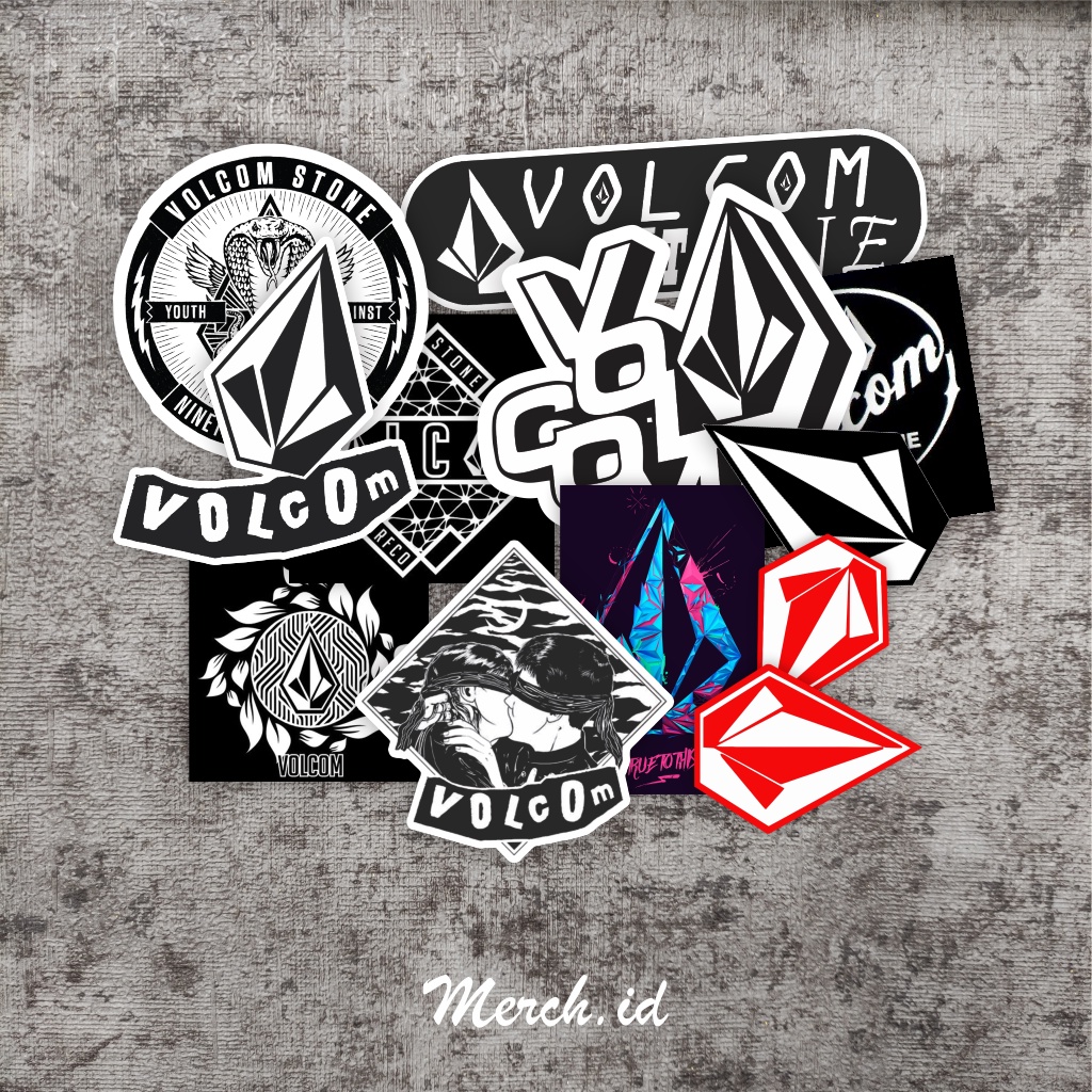 Volcom brand distro Sticker/Sticker Pack | Shopee Singapore