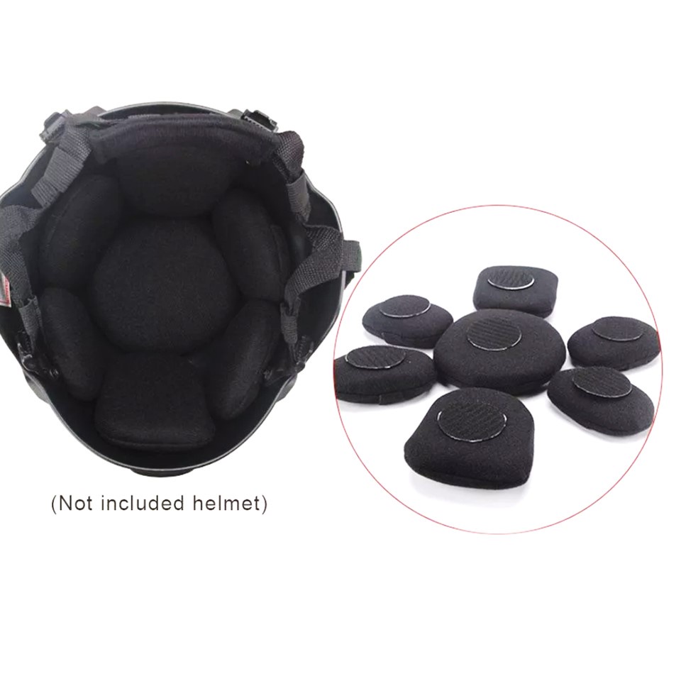 SAF Army / Bike Helmet Foam Padding Pads (SAF Helmet Compatible ...