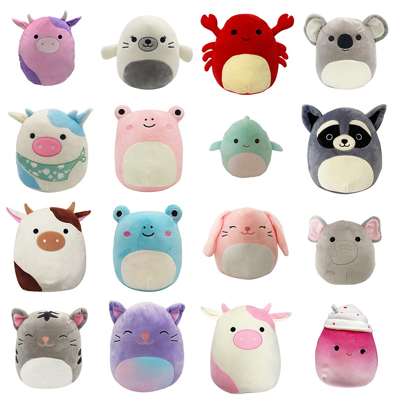 Squishmallow Plush Toy Emma Max Bop Tally Cora Aqua Paco Kayla Avery ...