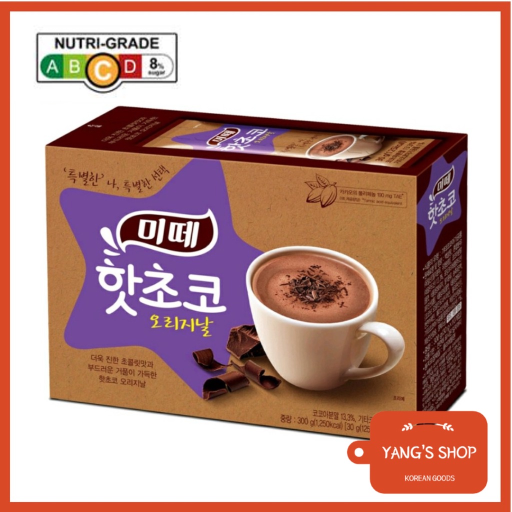 [Mitte]Korean Hot Choco Original 30g x 10 | Shopee Singapore