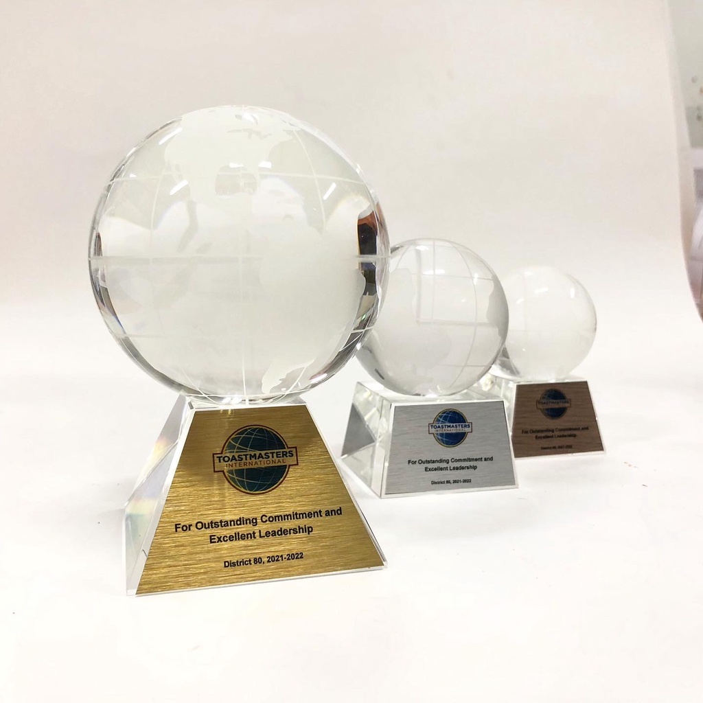 Crystal Global - Custom / Personalised Crystal Glass Appreciation ...