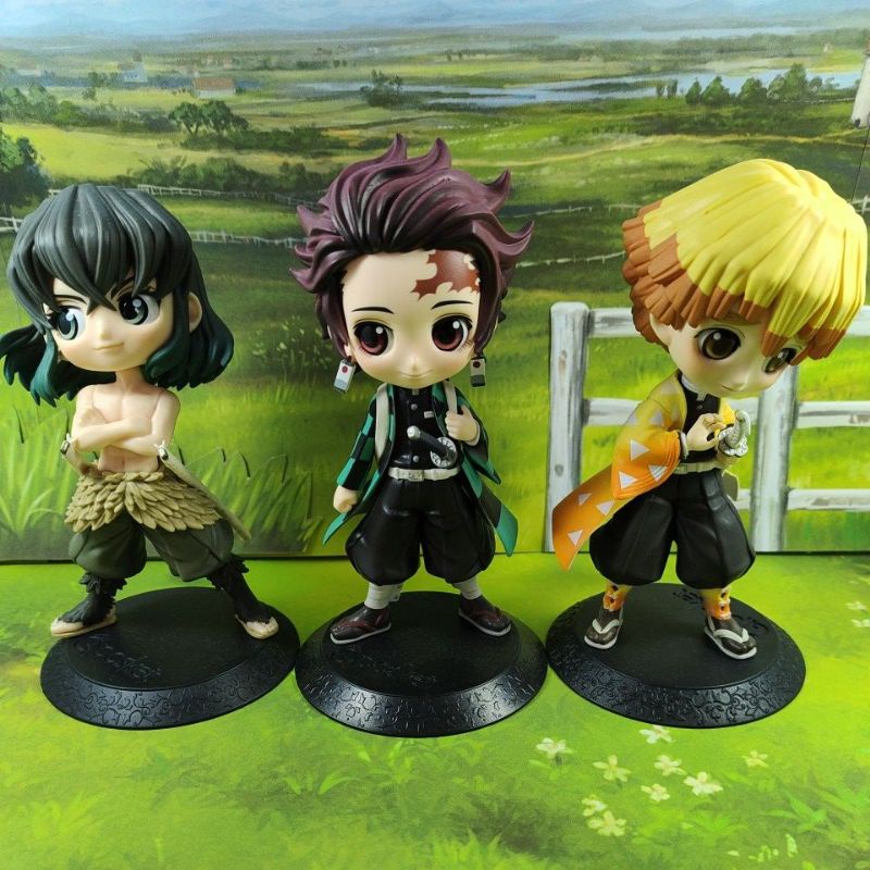 [Genuine Product] Set Of 3 Kimetsu No Yaiba Tanjiro / Inosuke / Zenitsu ...