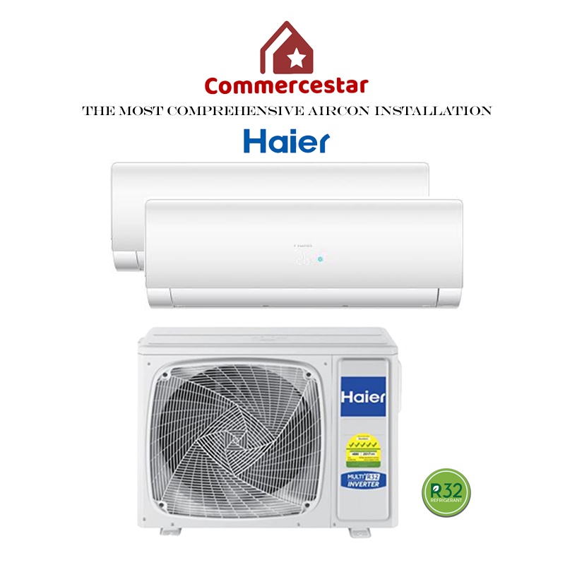 HAIER INVERTER R32 SYSTEM 2 (INSTALLATION INCLUDED FREE UPGRADED ...
